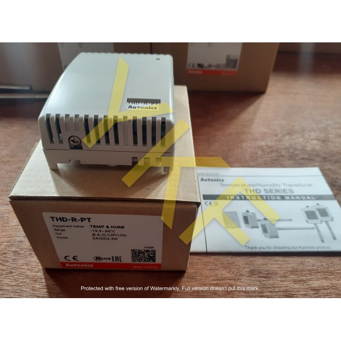 Jual Temperature Sensor Room Type Autonics Thd-R-Pt | Shopee Indonesia