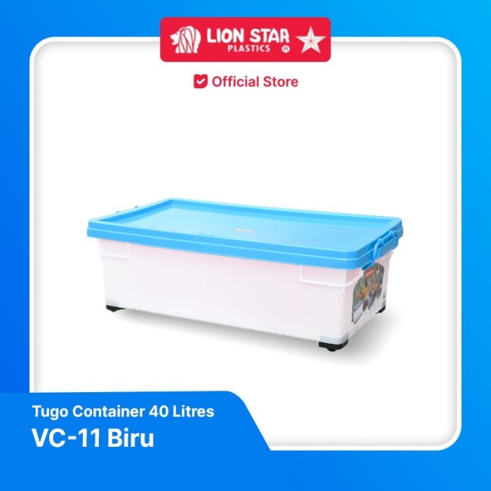 Jual LION STAR Kotak Penyimpanan Tugo Container 40 L VC-11 | Shopee ...