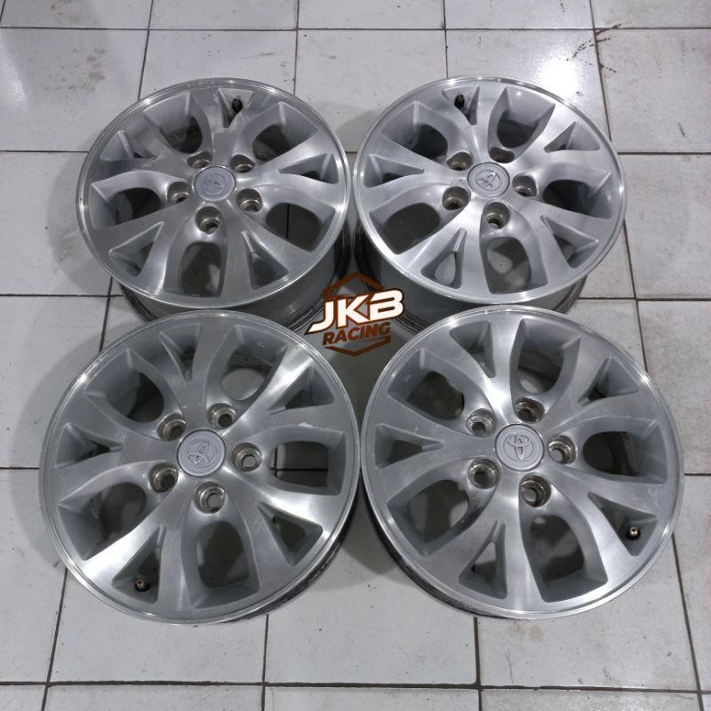 Jual Velg Mobil Bekas Standar Oem Kijang Innova R15 Pcd 5X114 Velg Only ...