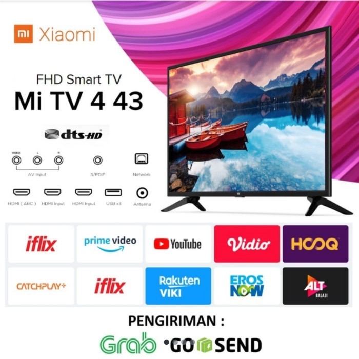 Jual Xiaomi Mi Tv Android Smart Tv 43Inch Garansi Resmi | Shopee Indonesia
