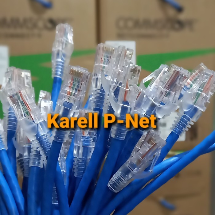 Jual patch cord amp commscope cat6 1 meter original | Shopee Indonesia