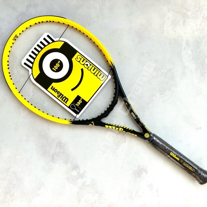 Jual Raket Tenis Wilson Clash V2 100L Minions/Raket Tennis Wilson ...