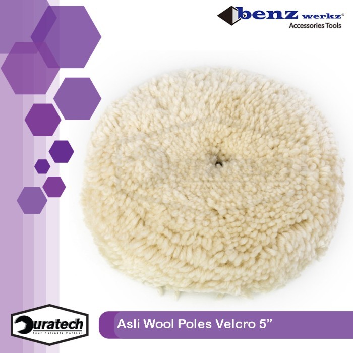 Jual BARU Benz Werkz Wol 5" / Wool Poles Wax 5 Inci / Compound Mobil ...