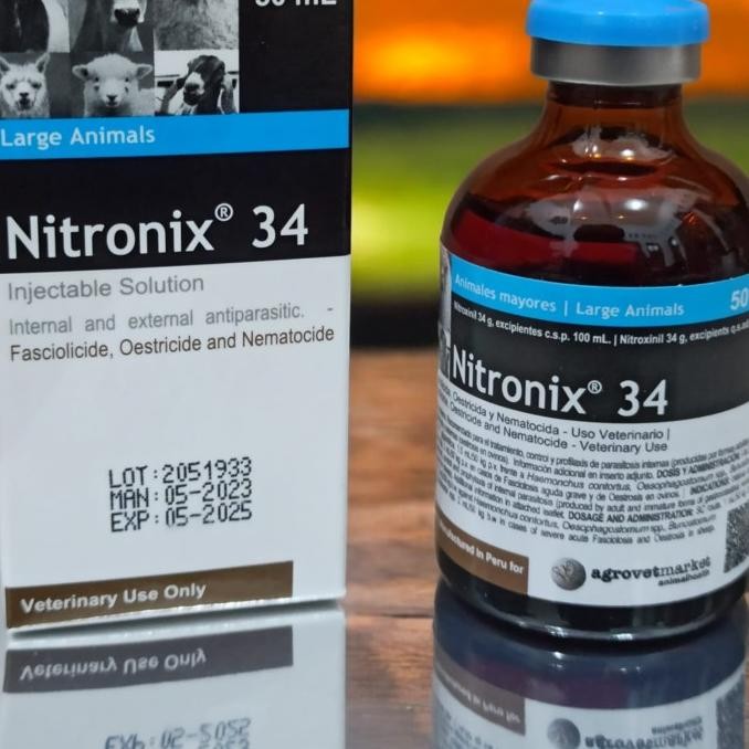 Jual Obat Hewan Sapi Cacing Hati Nitronix (NEGO) | Shopee Indonesia