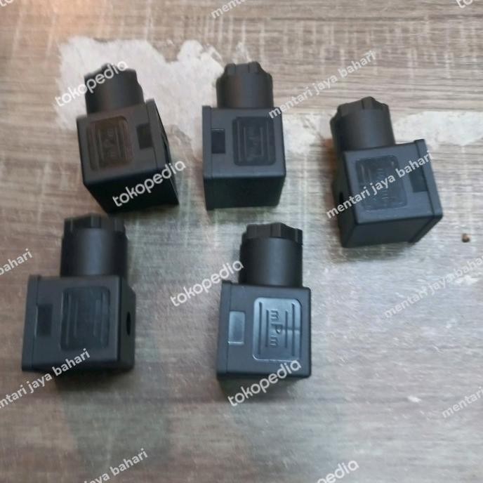 Jual Promo CONNECTOR SOLENOID 4 PIN / SOCKET COIL SOLENOID / DIN PLUG 4 ...