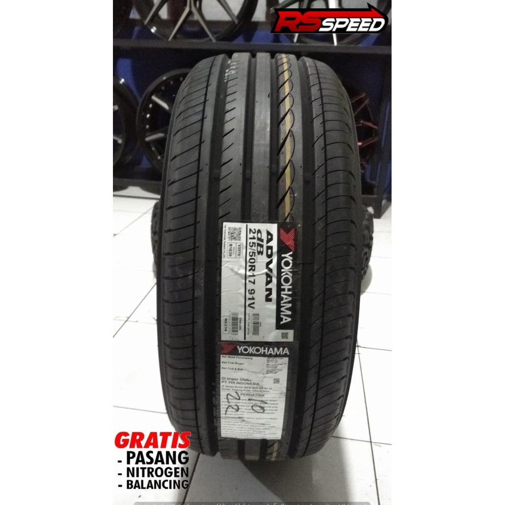 Jual Ban Mobil Standar Civic Turbo Merk YOKOHAMA ADVAN dB-V551 215 50 R17 | Shopee Indonesia