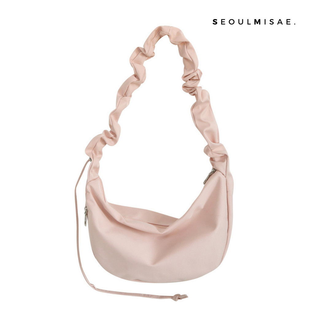 Jual SEOULMISAE - Gaeun Nilon Shoulder Bag Perempuan Sling Bag Tas Bahu ...