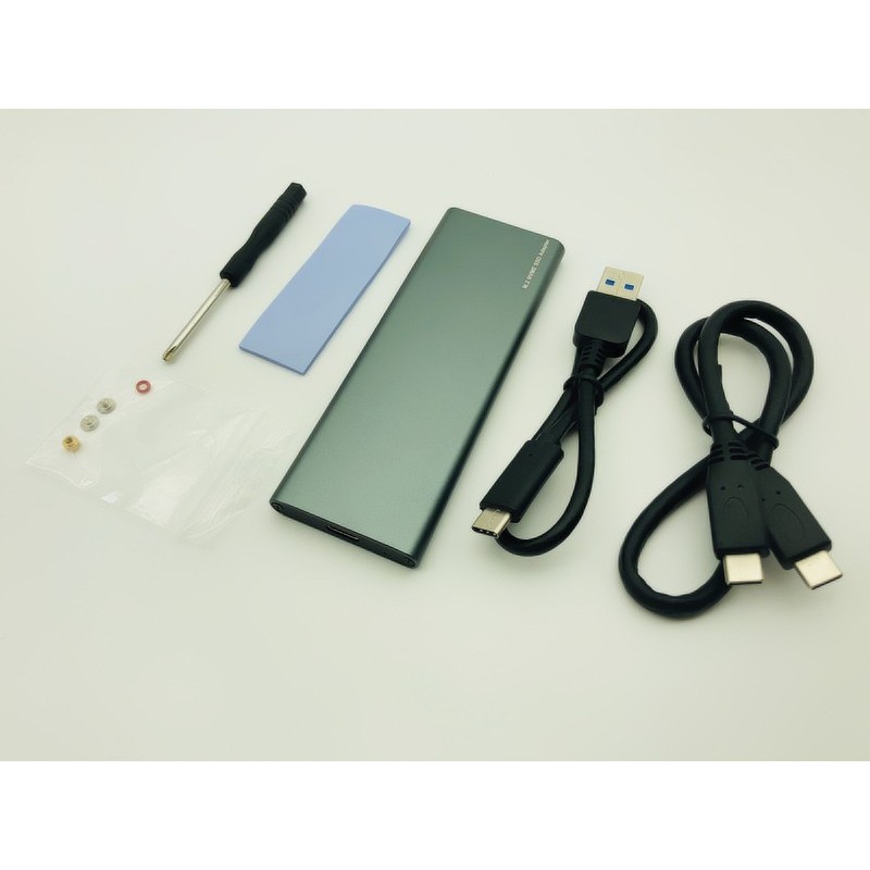 Jual BTBcoin PCIE M.2 NVME SSD Enclosure M Key Type C USB3.1 2240/2280 ...