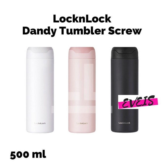 Jual LocknLock Dandy Tumbler Screw 500ml - Termos Air Minum - LHC4281 ...