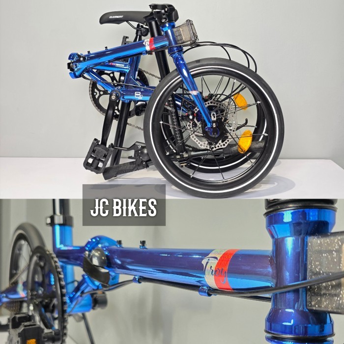 Jual Sepeda Lipat Element Troy 8 Speed 16 Inch | Shopee Indonesia