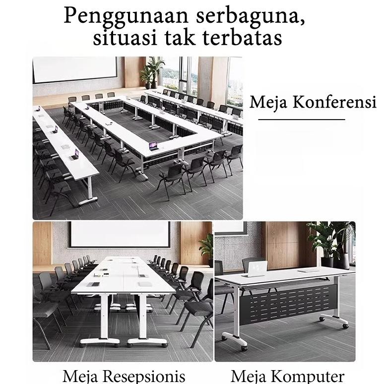Jual Meja Kantor Meja Konferensi Lipat Meja Meeting Lipat Meja Laptop ...