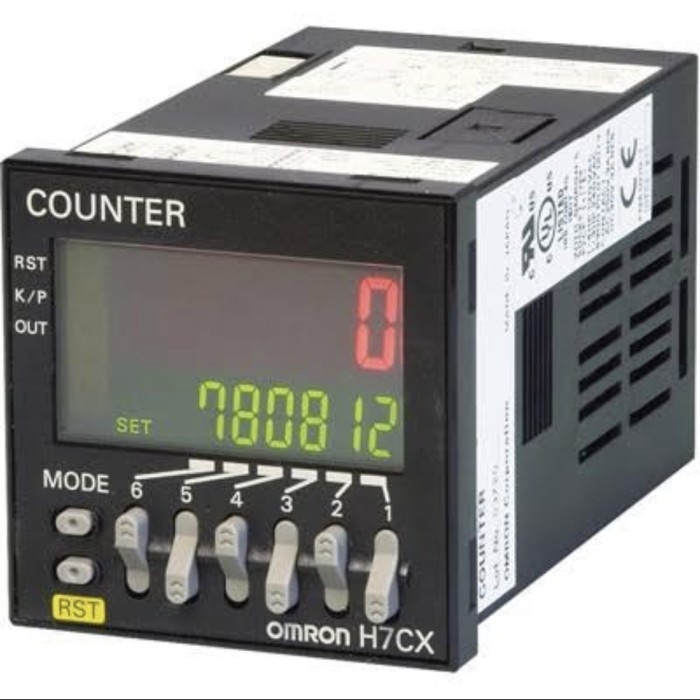 Jual NEW Digital counter omron H7CX-A-N 100-240VAC | Shopee Indonesia