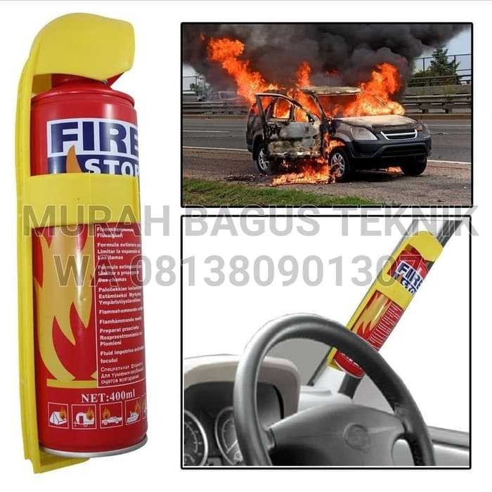 Jual New FIRE STOP 400ML PEMADAM API MOBIL | Shopee Indonesia