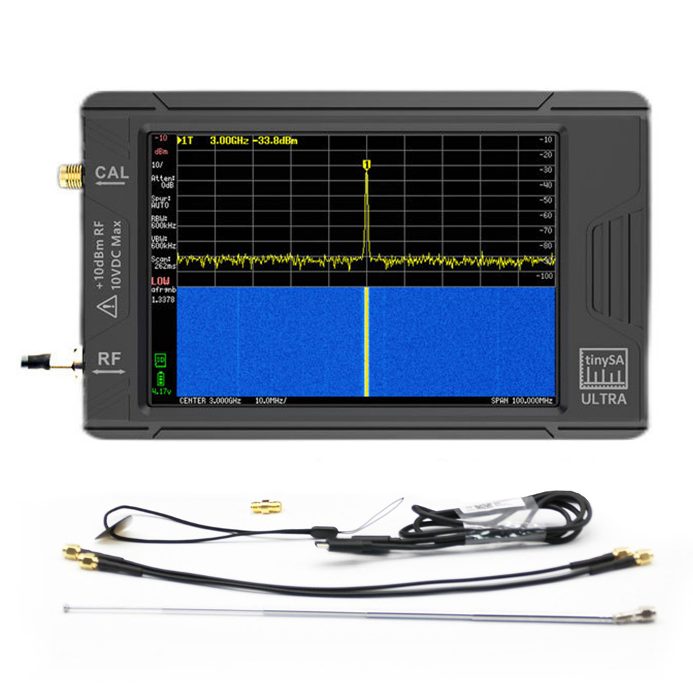 Jual tinySA Spectrum Analyzer 100k-5.3GHz High Frequency Signal ...