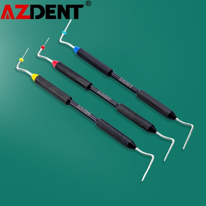 Jual 3Pcs Azdent Dental Endo Buchanan Hand Plugger 3 Sizes Root Canal ...