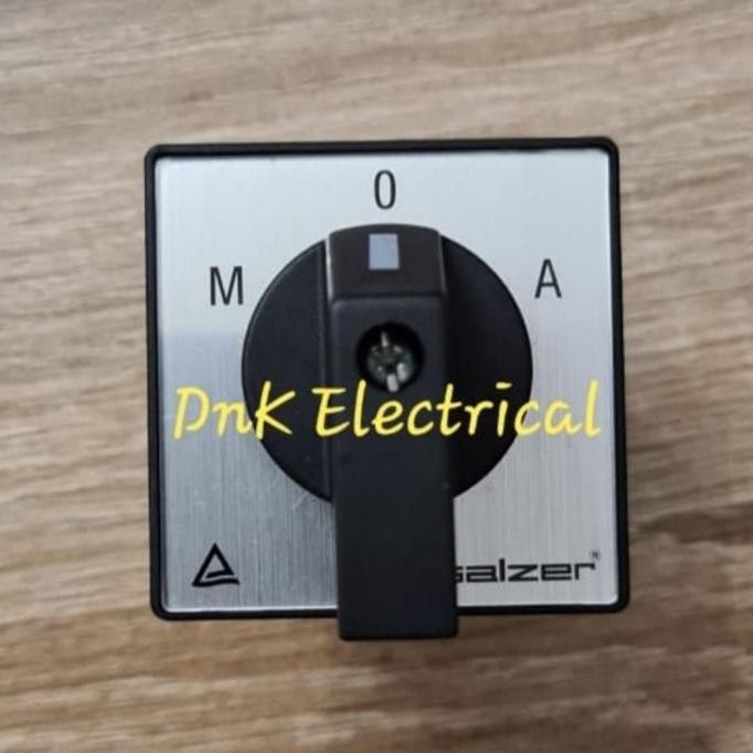 Jual SELECTOR SWITCH 102/MOA 4 POLE 16A MERK SALZER TYPE SA16-3-4-61028 ...