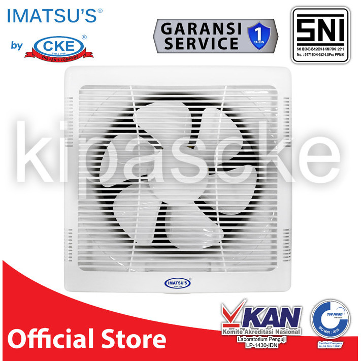 Jual WALL EXHAUST/HEXOS/HEKSOS FAN DINDING 8" EXHAUST FAN DINDING 8 ...