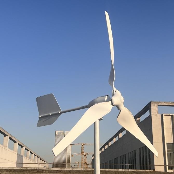 Jual Horizontal Axis Wind Turbine Generator Homeuse Free Energy ...