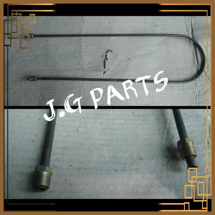 Jual [JG55] SELANG PIPA REM BESI / KOPLING 1/4 , 100 CM 100CM NEPEL ...