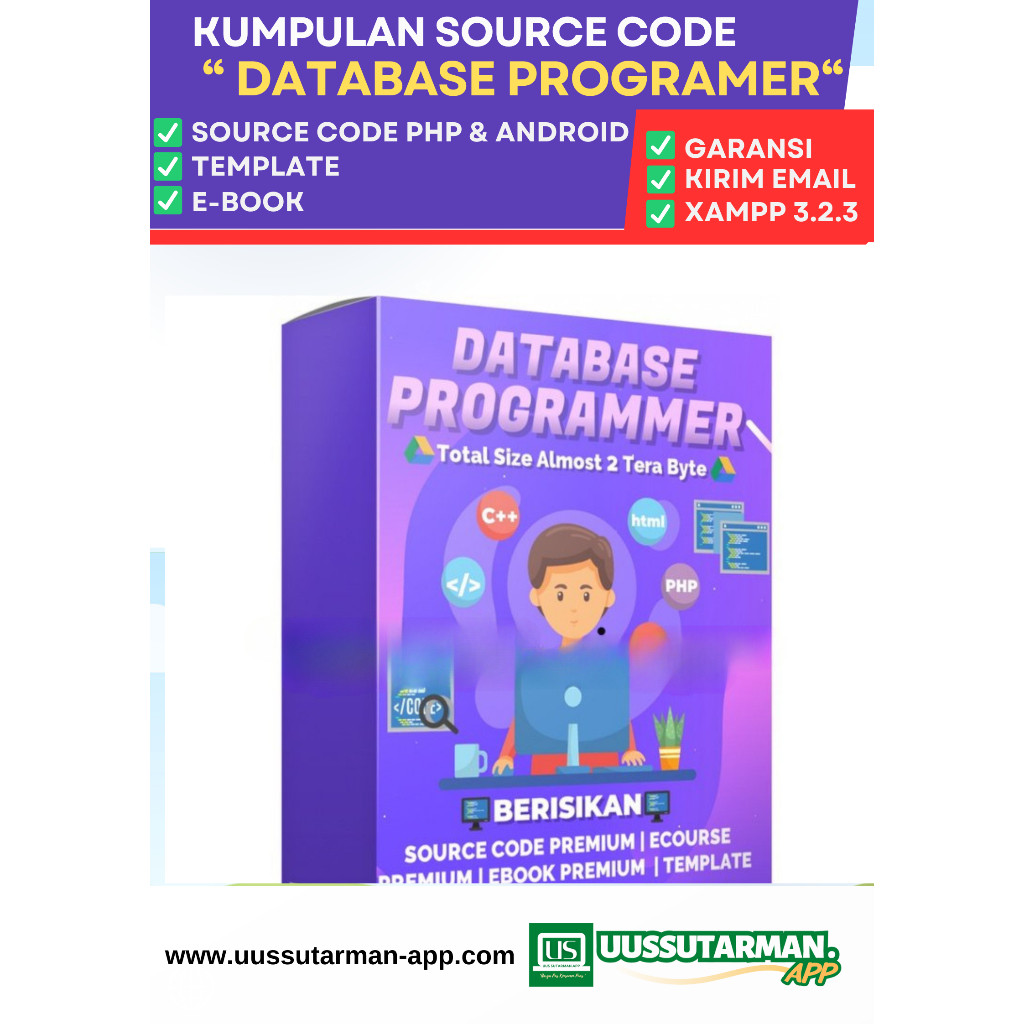 Jual Kumpulan Aplikasi Source Code + Database Programmer Lengkap - 30 ...
