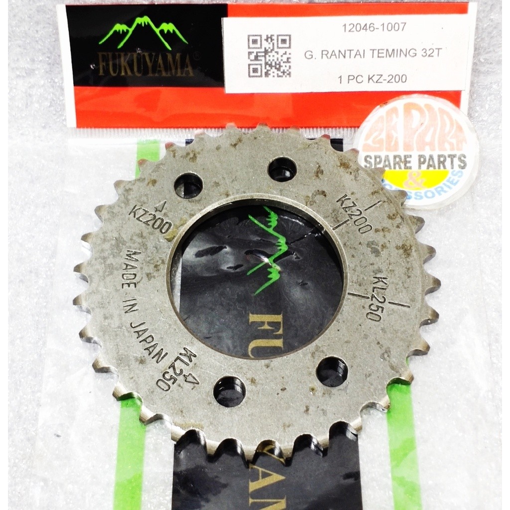 Jual Gigi sintrik KZ200 Merzy 32T Gear sentrik teming timing KZ-200 ...