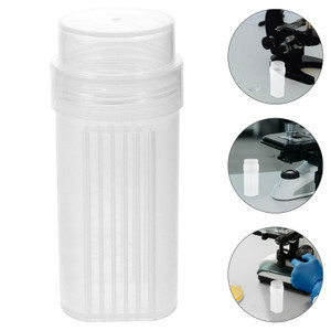 Jual LabTestKit Highly Transparent Dyeing Vat Coplin Staining Jar Slide ...