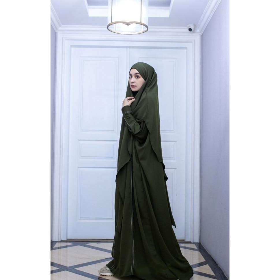 Jual Gerai Hawa Naha Abaya Et French Himar Yari Daily Polo Ga | Shopee ...