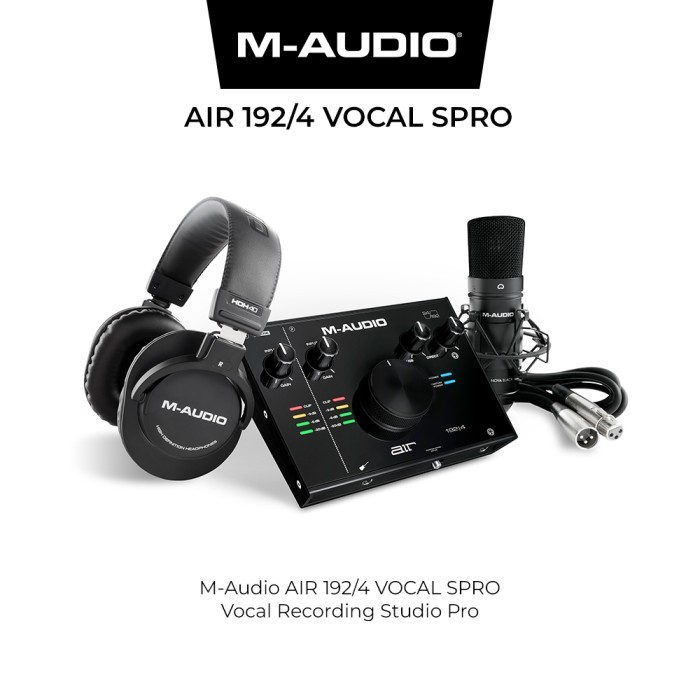 Jual M-Audio AIR 192/4 VOCAL SPRO Vocal Recording Studio Pro | Shopee Indonesia