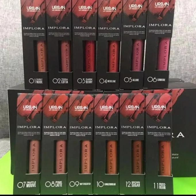 Jual produk baru!! implora urban lip cream | Shopee Indonesia