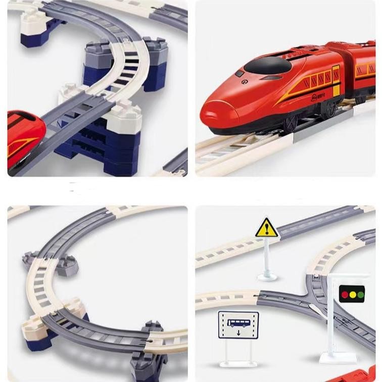 Jual sd-67 [tma]Mainan Kereta Api Cepat Set Rail Lengkap / Mainan Mobil ...