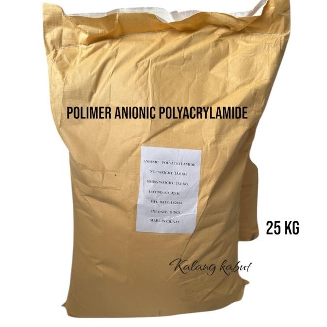Jual polimer anionik / polymer anionic / polimer anionic / 25 kg SALE!! | Shopee Indonesia