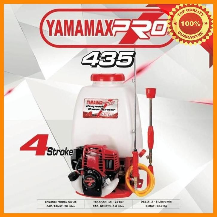 Jual (SETI) MESIN SEMPROT HAMA SPRAYER YAMAMAX PRO 435 POWER SPRAYER 4 TAK 20 L | Shopee Indonesia