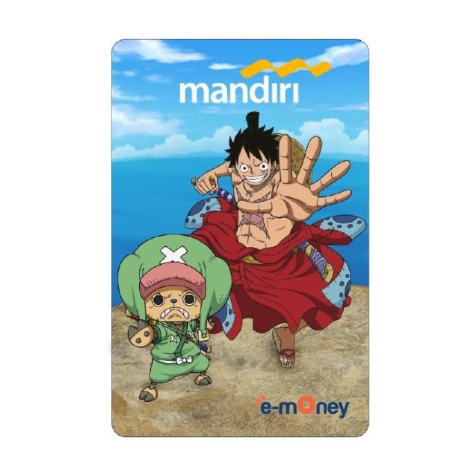 Jual Produk Baru!! KARTU EMONEY CARD MANDIRI ETOLL CARD EDISI ONE PIECE ...