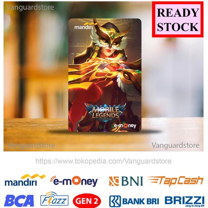 Jual Produk Baru!! EMONEY KARTU BCA BNI BRI MANDIRI GAME Mobile Legends ...