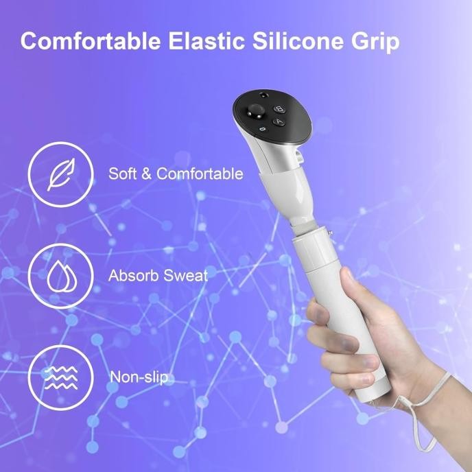 Jual Devaso Handle Extension Grip Stick Set For Meta Quest 3 Controller ...