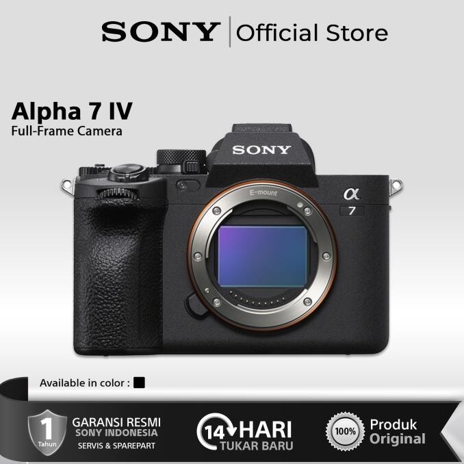 Jual Sony A7Iv Sony A74 Sony A7 Iv A7M4 Rrorless Camera (Body Only) | Shopee Indonesia