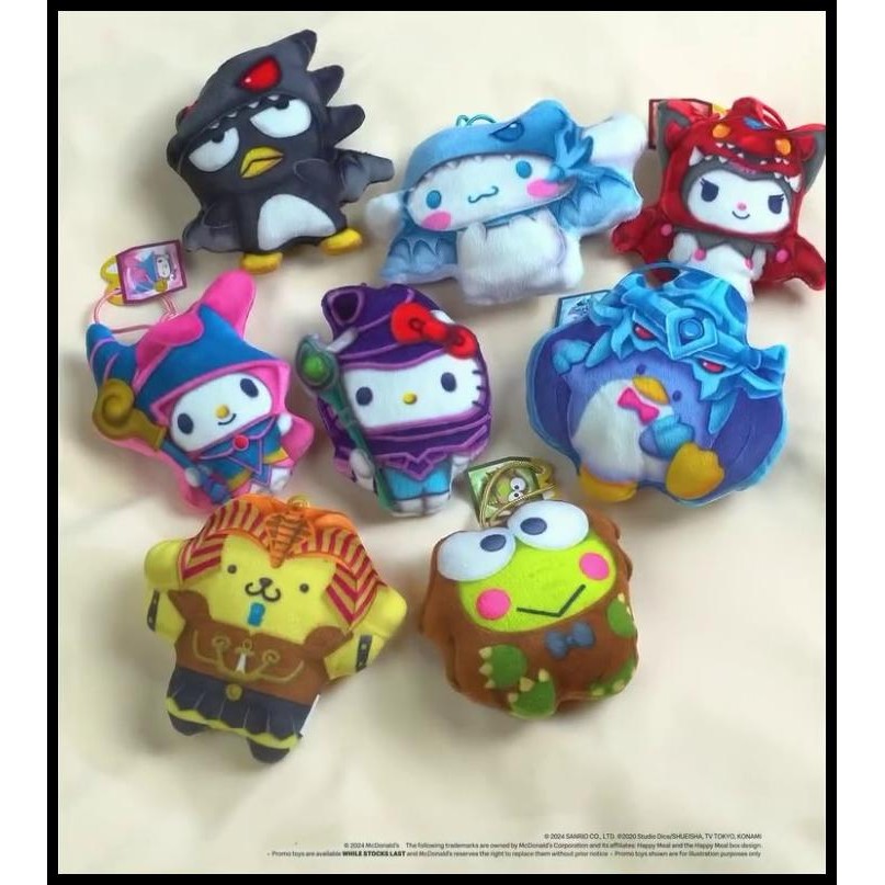 Jual HAPPY MEAL YUGIOH X SANRIO 2024 MCD DARK BLACK MAGICIAN GIRL BLUE ...