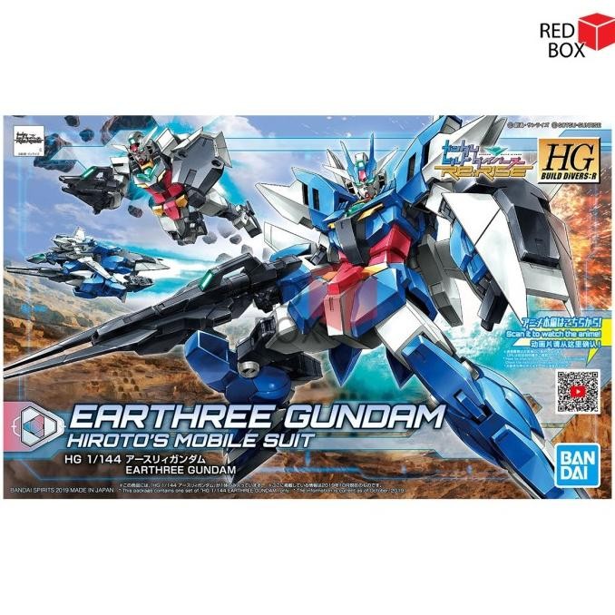 Jual Hg Earthree Gundam Hgbd Hgbd:R Bandai Gunpla Build Divers Rerise 1 ...