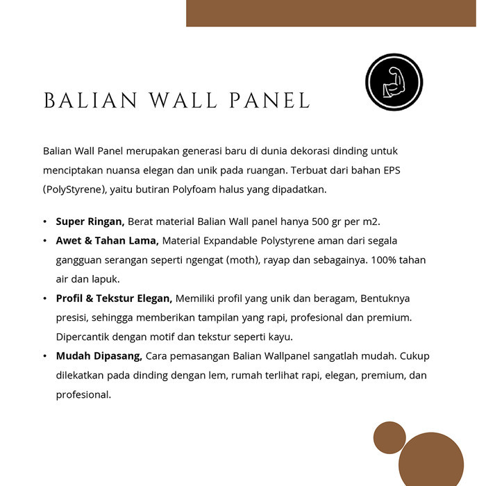 Jual Wall Panel Balian - B01 Natural Oak Double Bar / Dinding Kayu ...