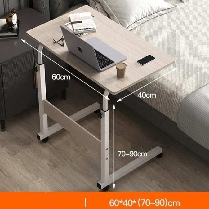 Jual Meja Laptop Roda Meja Portable Meja Kerja Meja Lipat Multifungsi ...