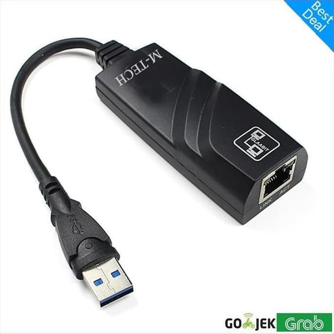 Jual M-TECH USB 3.0 to Gigabit Ethernet LAN Network Adapter | Shopee Indonesia