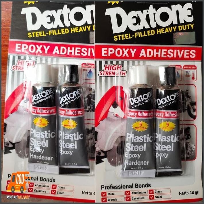 Jual Flash Sale Lem Besi Dextone Steel 48 Gram / Lem Serba Guna Terbaru ...