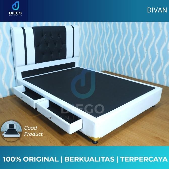 Jual Divan Dipan Laci Sandaran Full Rangka Tempat Tidur Untuk Kasur ...