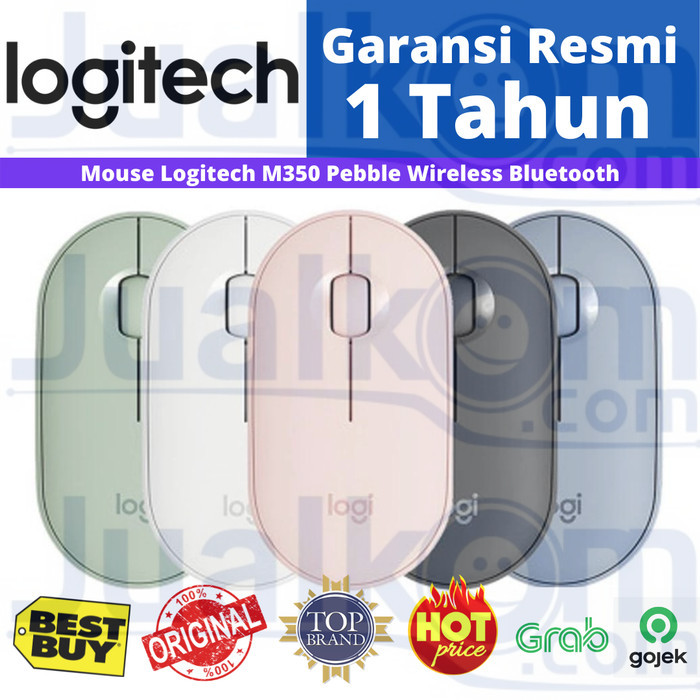 Jual Mouse Logitech M350 Pebble Wireless Bluetooth | Shopee Indonesia