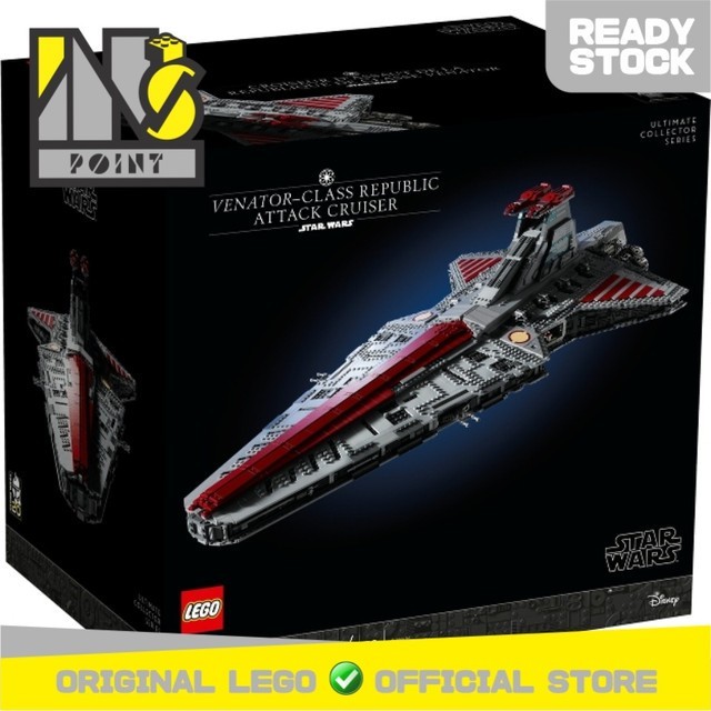 Jual LEGO 75367 - Star Wars - Venator-Class Republic Attack Cruiser ...