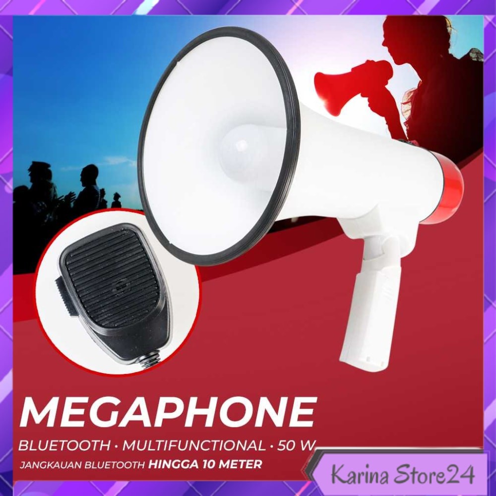 Jual TOA MEGAPHONE BLUETOOTH MULTIFUNCTIONAL SHOUTER 50 W - 8099 ...