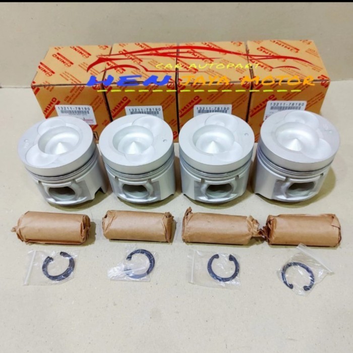 Jual Promo Piston Set Hino Dutro Ht 130 Bahan Baja Asli Original | Shopee Indonesia