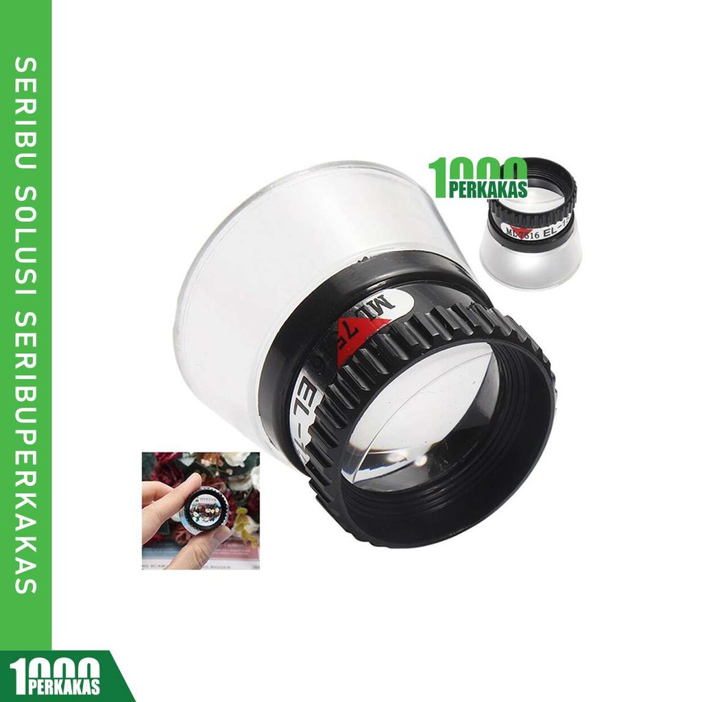 Jual 1P Pembesar Kaca Eye 15X 22mm AE94 / Lup Mata Lensa Magnifier ...