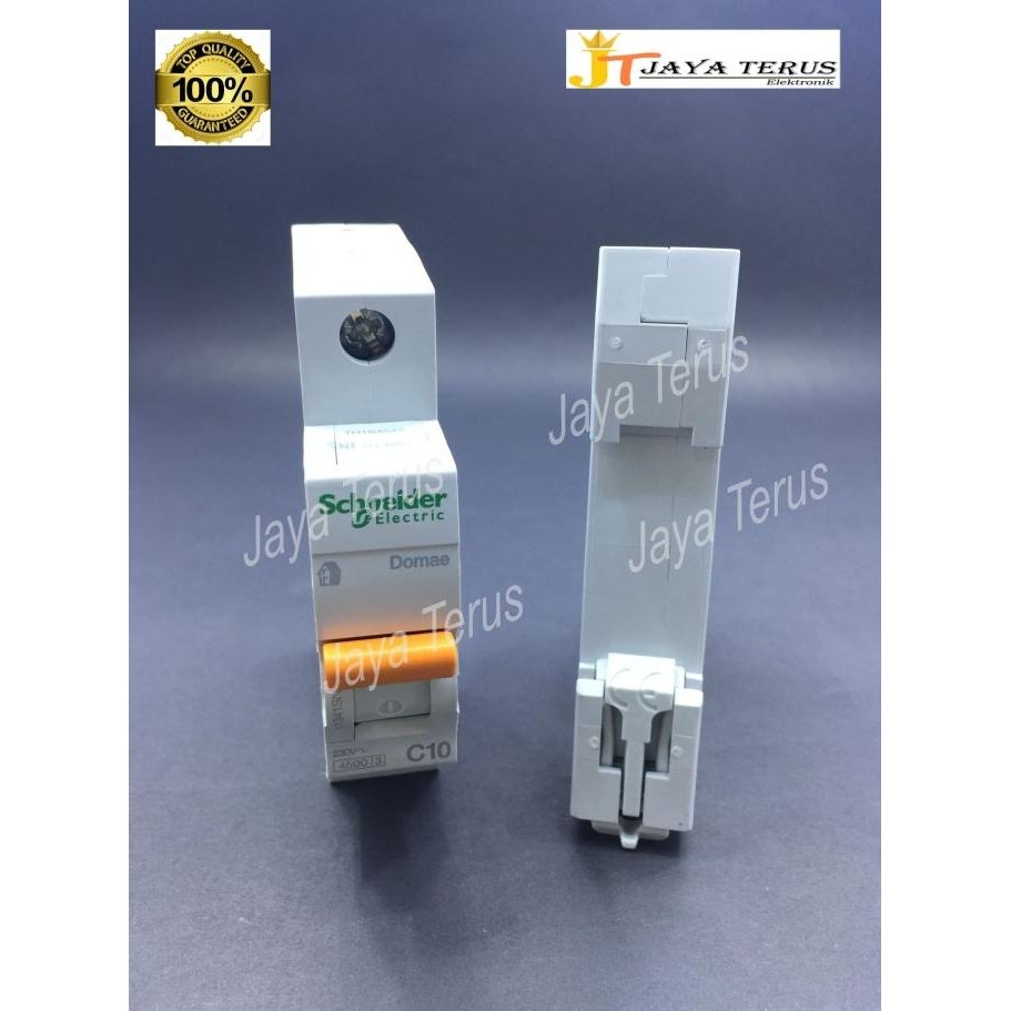 Jual terbaru mcb domae schneider electric 1 phase 6a 10a 16a 20a mcb listrik asli | Shopee Indonesia