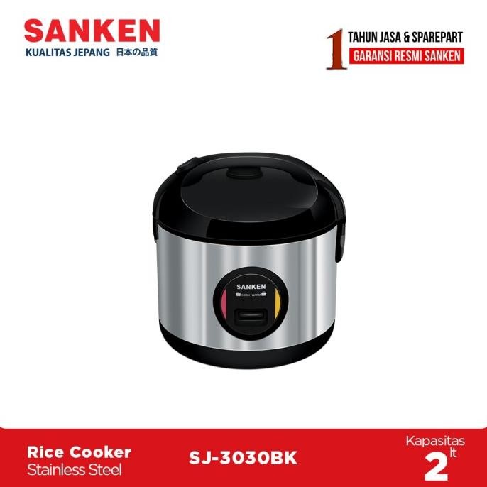 Jual Sanken Sj-3030Bk Magic Com 2L - Black | Shopee Indonesia